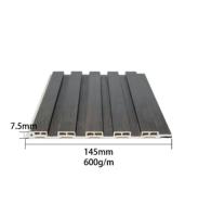 China Modern Inner Decaration WPC Fluted Wall Panel Self-Selected Length Panel for sale