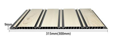 Китай Панель ПВХ с рифлением для стен, водонепроницаемая, огнестойкая, современная внутренняя отделка, лист для внутренней стены продается