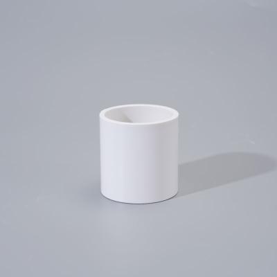 China PVC Coupling Plastic Pipe Fitting Socket Equal Coupler PN16 Water Supply for sale