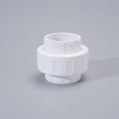 China ASTM American Standard PVC Union Plastic Pipe Fitting Socket True Union PN16 Water Supply for sale