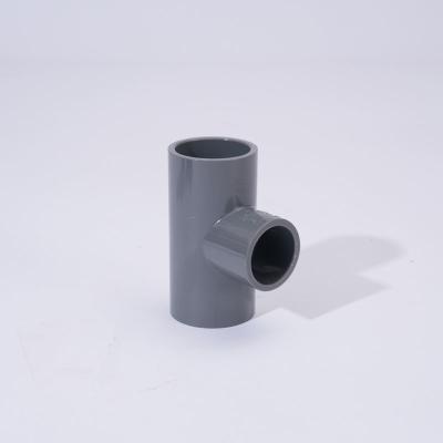China National Standard PVC Tee for Corrosion Resistance Easy Install and Long Lasting PVC Pipe Fitting for sale