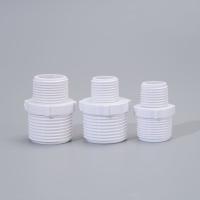 China Threaded PVC Reducing Nipple Double Male Adapter for Pipe Connection for sale