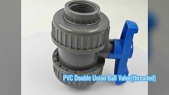 PVC Double Union Ball Valve(threaded)