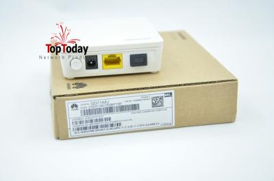 Cina Singolo GE terminale FTTH ONU, colore bianco, versione inglese della porta Ethernet GEPON GPON di Huawei HG8310M in vendita