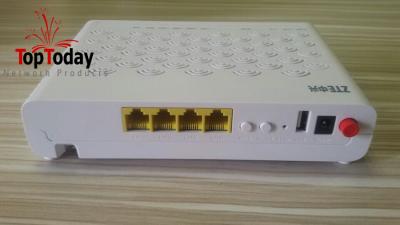 Cina Modem ottico del terminale FTTH ONU Ontario di ZTE F600W WIFI GPON con 4FE e 2 porti di voce in vendita