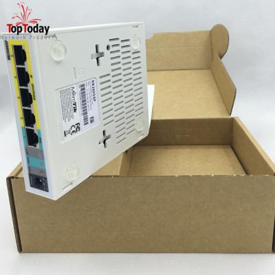 China Router pequeno do escritório do ponto de entrada do GIGABIT do router 5-PORT de Mikrotik RB260GSP à venda