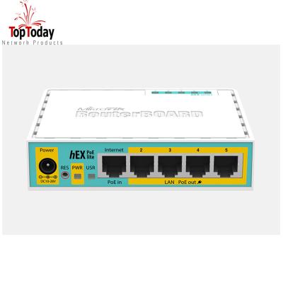 Cina Commutatore del router metallico porto 24V POE di MikroTik RB750UPr2 (sfortuna PoE lite) RouterOS 5 100M Ethernet in vendita