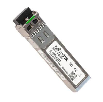 Cina Mikrotik 1.25G 80km LC collega i moduli S-55DLC80D di SFP della fibra in vendita