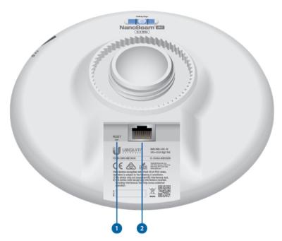 China Sistema de vigilância sem fio do gigabit 13dBi 7.5W da C.A. de UBNT NBE-2AC-13 AirMAX à venda