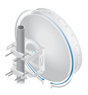 Cina Stazione base senza fili del ponte della farfalla 0.5A 8W di UBNT ISO-Beam-620 AirMax in vendita