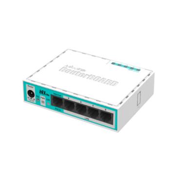 Cina 5 il porto 100M ROS System STREGA il router MikroTik RB750r2 di Lite in vendita