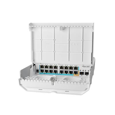 Cina commutatore MikroTik CRS318-1Fi-15Fr-2S-OUT dell'alimentazione elettrica di inverso di 7.2Gbps 15FR in vendita