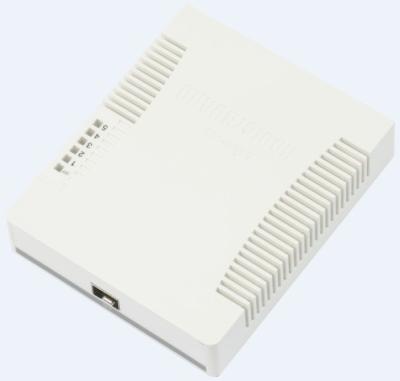 Cina commutatore MikroTik CSS106-5G-1S di gigabit del porto di 11W SFP RB260GS 5 in vendita