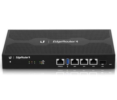 Cina Router di fibra ottica UBNT ER-4 EdgeMAX EdgeRouter di 100VAC 13W Wifi in vendita