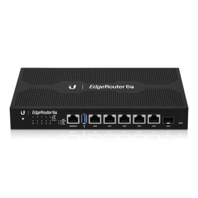 Cina 6 router metallico gigabit UBNT ER-6P del porto 240VAC 16W POE in vendita