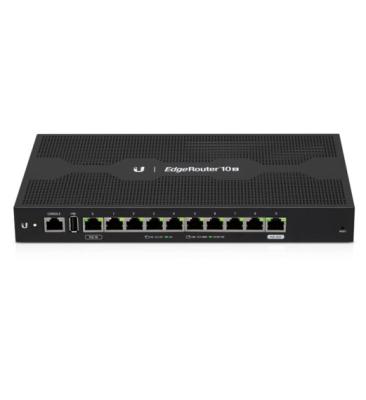 Cina Router metallico gigabit UBNT ER-10X di NAT Hardware Acceleration 20Gbps in vendita