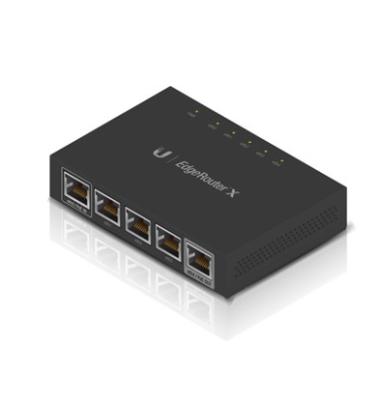 Cina router metallico gigabit UBNT ER-X5 di 1000Mbps 20W PoE in vendita