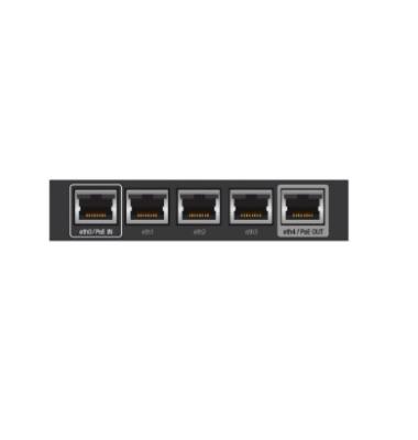 Cina router metallico gigabit UBNT ER-X5 di 1000Mbps 20W PoE in vendita