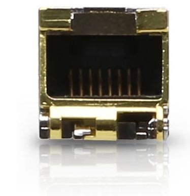 China O módulo UF-RJ45-10G 10G da fibra ótica de 10 Gbps apressa-se usando SFP+ à venda