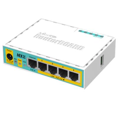 Cina Commutatore del router metallico porto 24V POE di MikroTik RB750UPr2 (sfortuna PoE lite) RouterOS 5 100M Ethernet in vendita