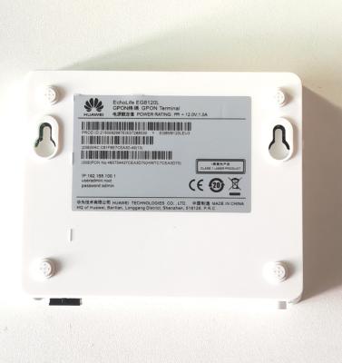 中国 12V 1A GPON ONT ONU華為技術EG8120L 1GE 1FE 1TEL GPONのネットワーク ターミナル 販売のため