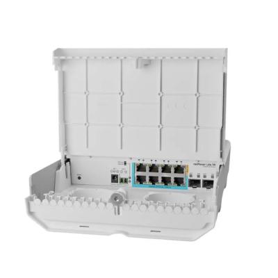 Cina Commutatore a fibra ottica inverso all'aperto di POE del porto di MikroTik 8 con Gigabit Ethernet in vendita