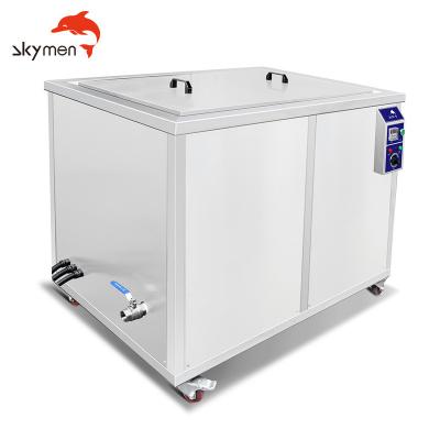 China Máquina de limpieza por ultrasonido de 360L con drenaje y temporizador para eliminar el polvo de aceite y la oxidación for sale