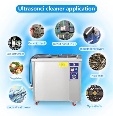 China Skymen 135L Industrial Ultrasonic Cleaner for Cleaning Spare Parts Hardware Parts for sale