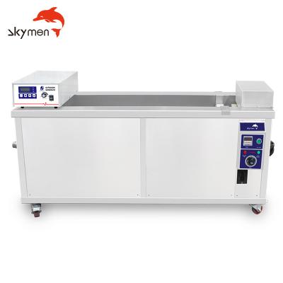 China Skymen 120L Ultrasonic Anilox Roller Cleaner with Built-in Sweep Frequency Generator, Thick SUS304 Tank, and Precise Heating System for sale