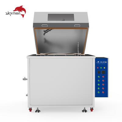 China Industrial High Pressure Rotary Spray Ultrasonic Cleaning Machine for Metal Parts Degreasing for sale