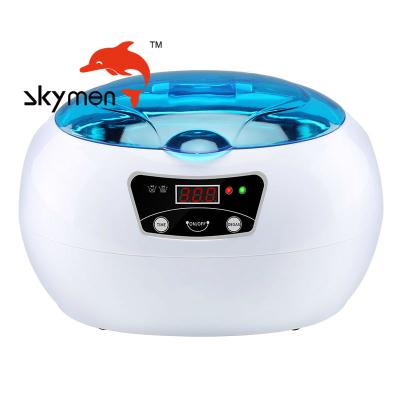 China Digital Touch Panel Heated Ultrasonic Parts Cleaner Jewelry Glasses Watch Strap 600ml for sale