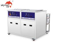 China Industrial 360L Ultrasonic Cleaner 3600W 28/40KHz Dual Tank with Drying System for Ejector Pins for sale