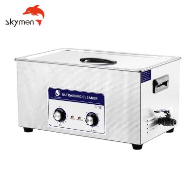 China 22L Benchtop Mechanical Ultrasonic Cleaner Adjustable Timer SUS304 Artificial for sale