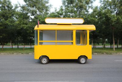 China Carritos de comida eléctricos inteligentes con diseño elegante y moderno camiones especiales de comida duradero y resistente en venta