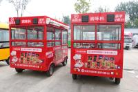 China Customizable Electric Food Truck 220V with Fully Equipped Kitchen for Bulk Orders for sale