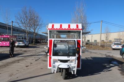 China Caminhão de alimentos elétrico de três rodas leve Vespa Certificado CE e design de três rodas à venda