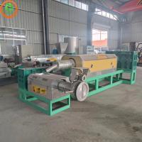 China Plastic Granulator Function EVA Plastic Reprocessed Recycling Granule Making Machine for sale