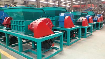 China Double Shaft Double Power Shredder for Waste Metal Veneer Board Aluminum Can Recycling for sale