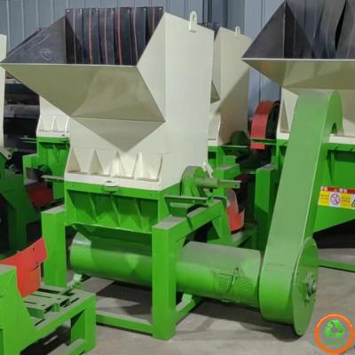 Cina 800kg/h Capacità 22kW Potenza 3cm Nylon PP tessuto sacchetto di plastica tubo tubo barile trituratore in vendita