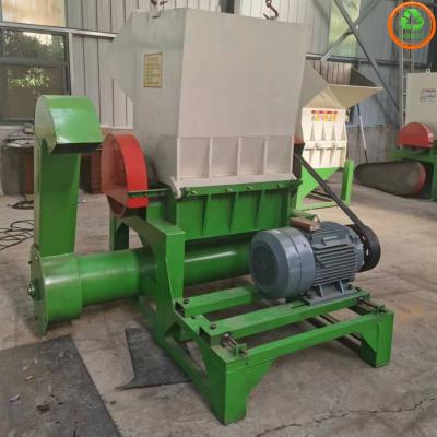 Cina 800kg/h Capacità 22kW Potenza 3cm Nylon PP tessuto sacchetto di plastica tubo tubo barile trituratore in vendita