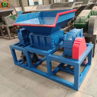 China Double Shaft Double Motor Shredder Machine for Waste Plastic Scrap Metal Crusher at 2100*1000*1650MM for sale