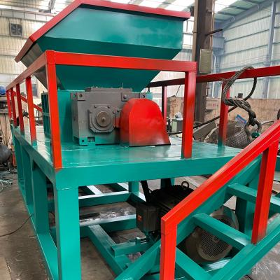 China Professional Twin Shaft Hob Shredder for Waste Reflective Film and Cloth Recycling for sale