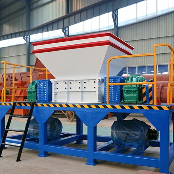 Quality Double Shaft Dual Power Shredder Machine for Plastic Basin in Machinery Repair for sale