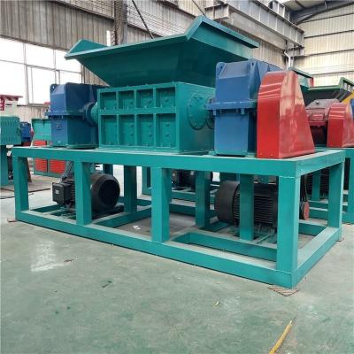 China 22kW Power High Speed Double Shaft Veneer Board Double Power Shredder for PMMA Plastic for sale