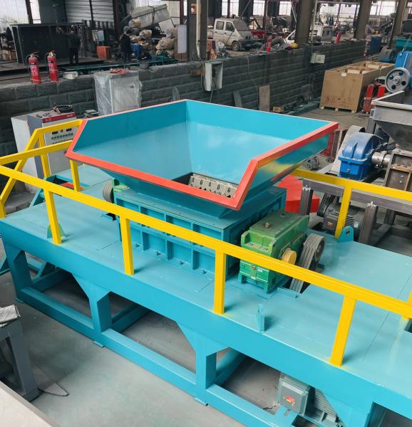 Quality Customizable Waste Rubber Soft Rubber Products Twin Shaft Hob Shredder at Affordable for sale