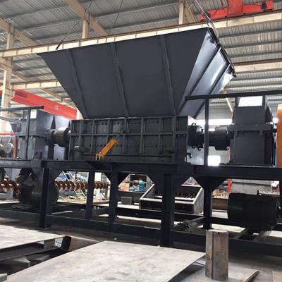 China 15-24RPM Reifen-Schredder für Abfall-Kunststoff-Kremmer Hochleistungsschrott-Schredder-Maschine zu verkaufen