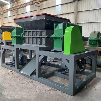 China Trituradora de doble eje de plástico para la planta de reciclaje de baterías de iones de litio en venta