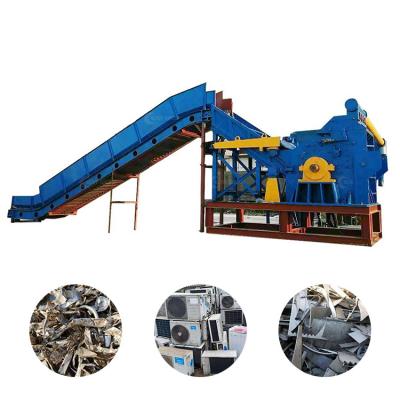 China Recycle Scrapped Engine Twin-Shaft Metal Crusher Machine for Wooden Craft Advantage for sale