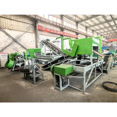 90 kW Power Car Tire Cutter Machine and Efficiency for Tire Recycling Production Line