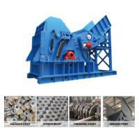 China Recycle Shell Casing Twin-Shaft Metal Crusher Machine for Automatic Metal Processing for sale